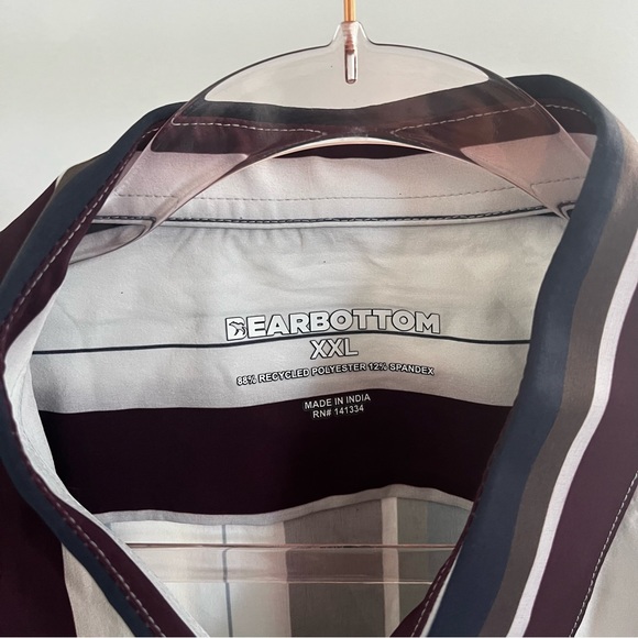 Bearbottom | Shirts | New Bearbottom The Cabana Shirt In Vintage Stripe Size Xxl | Poshmark